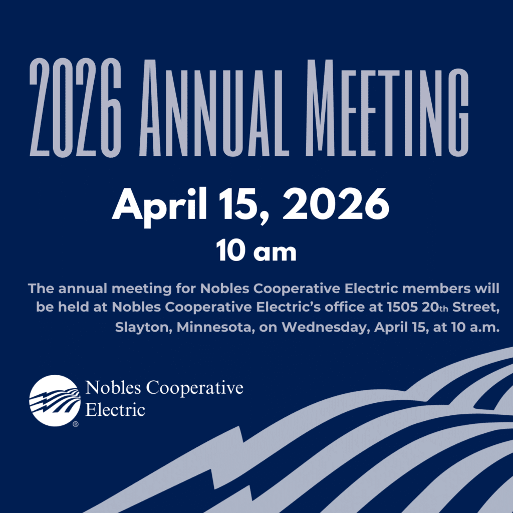 Annual Meeting – Nobles Cooperative Electric