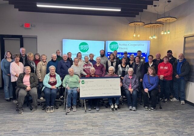 This fall, Nobles Cooperative Electric members once again made a ...